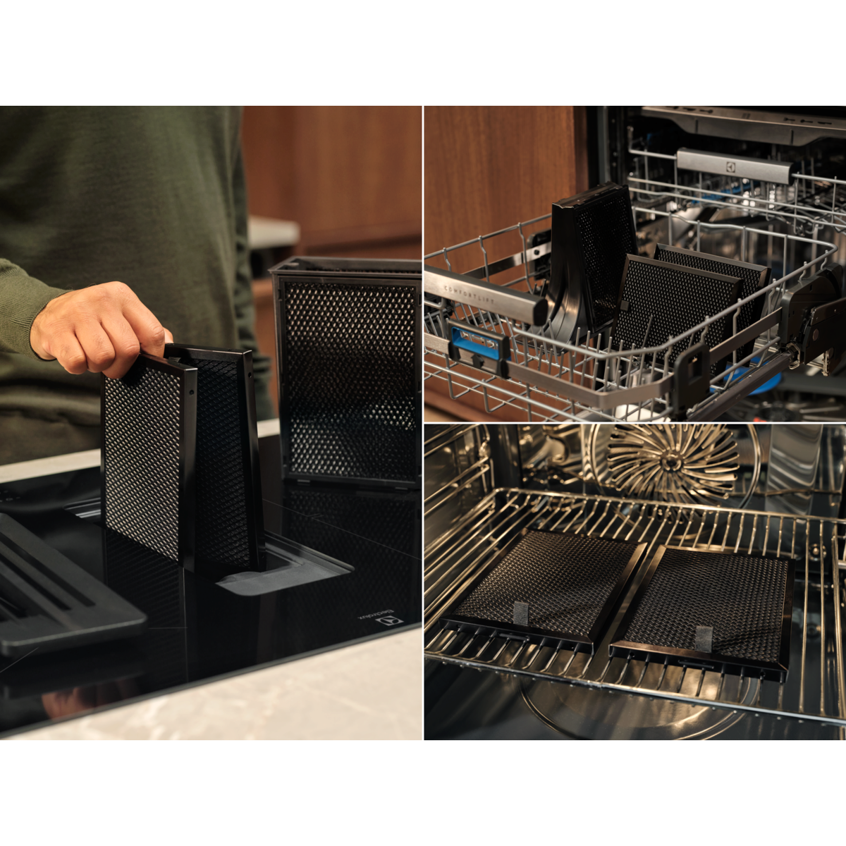 Варильна поверхня з вбудованою витяжкою ECC83443CZ